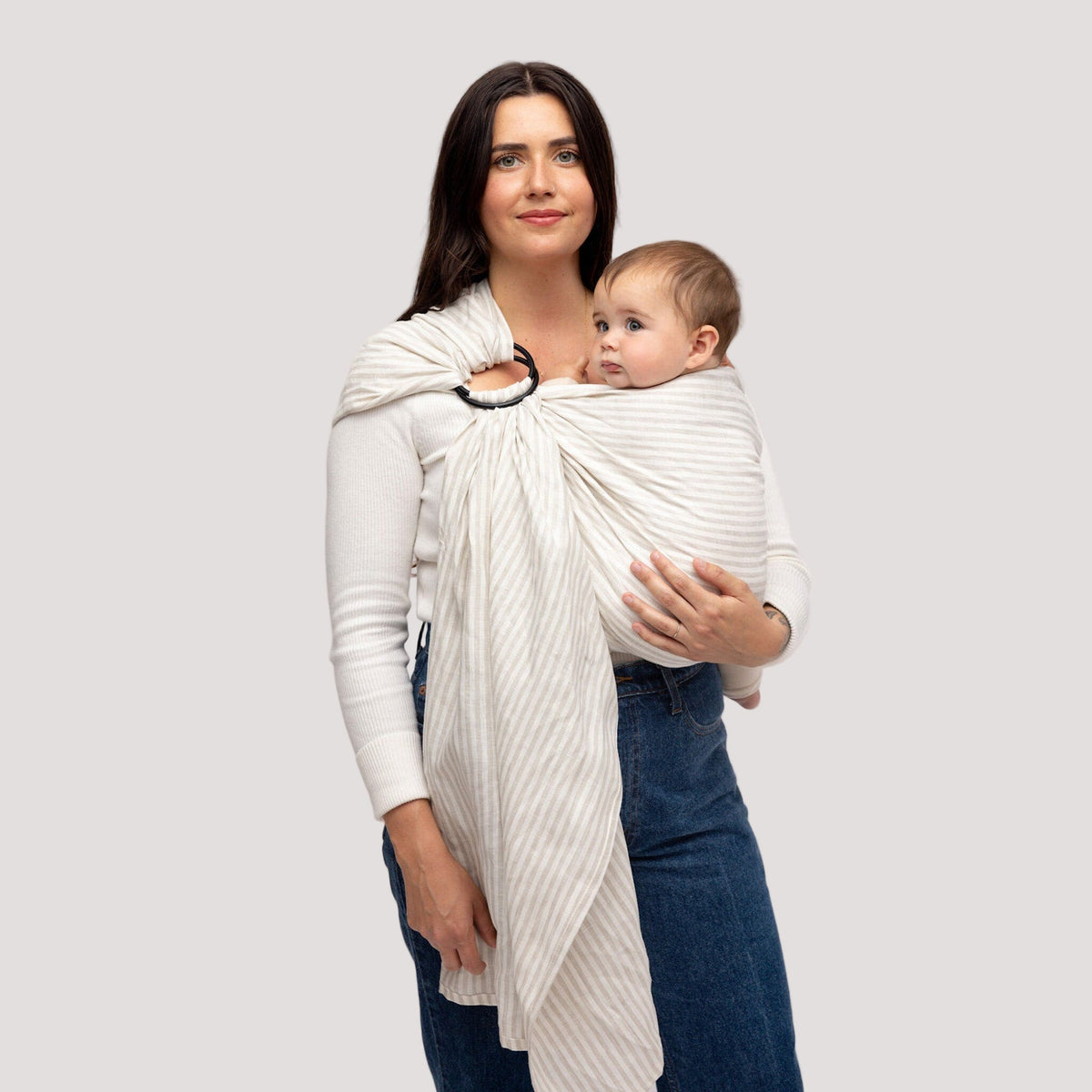 WildBird Linen Sling | Swan — Kids N Cribs