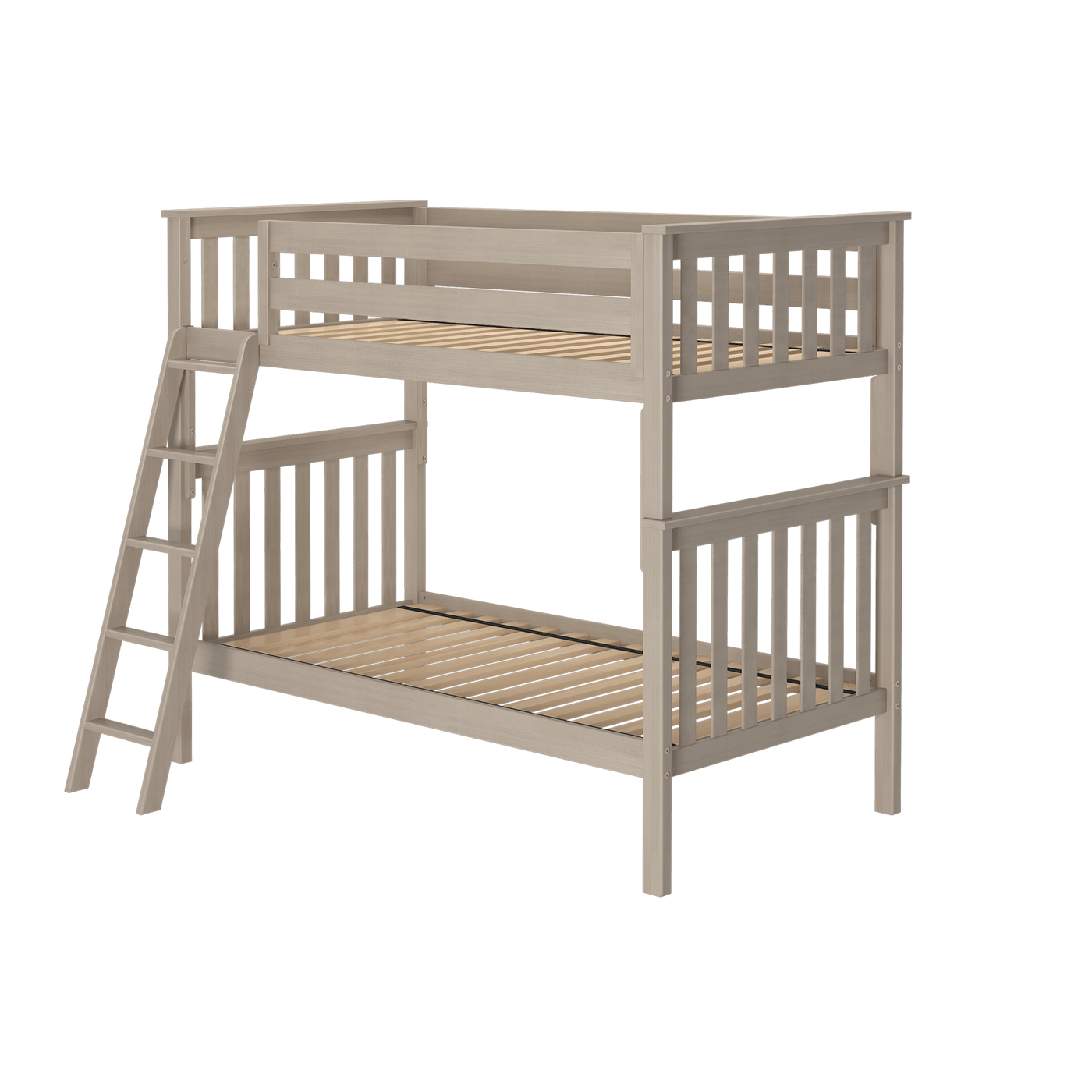 Jackpot Kids Bristol 1 Twin Bunk Bed with Ladder – Kids N Cribs